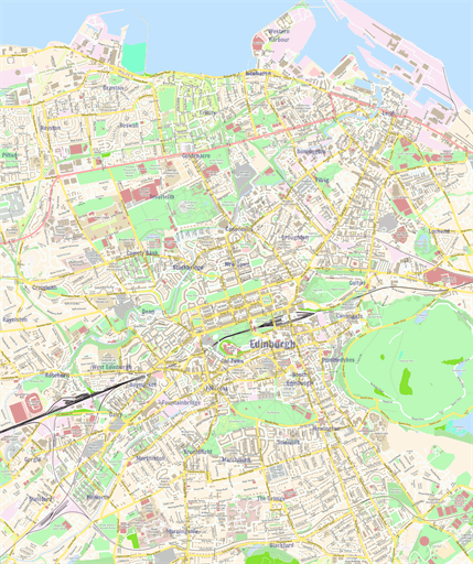 ScalableMaps: Vector maps of Edinburgh (PDF, AI)