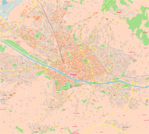 ScalableMaps: Vector maps of Florence (PDF, AI)