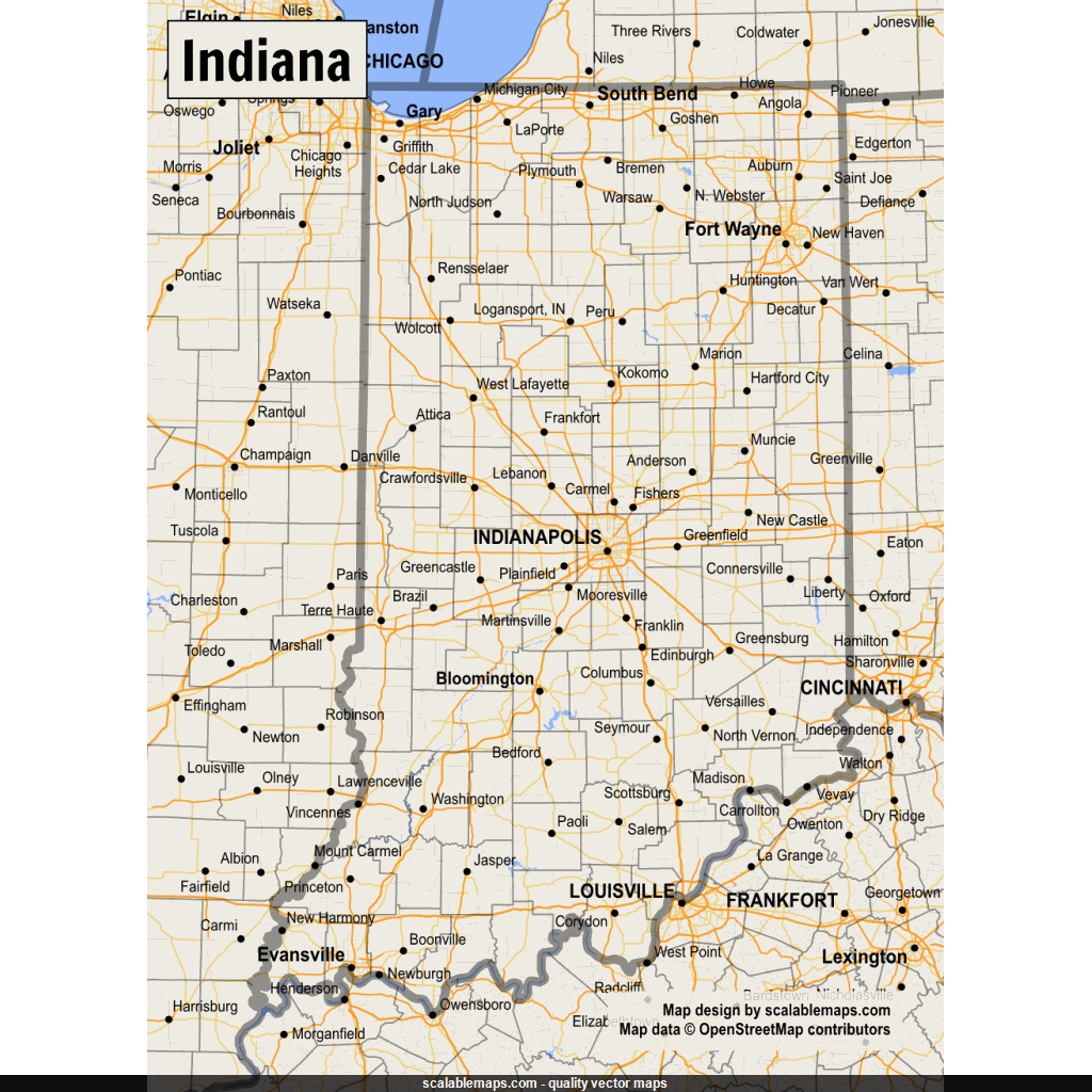 ScalableMaps: vector maps of Indiana