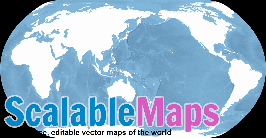 ScalableMaps: vector maps of World